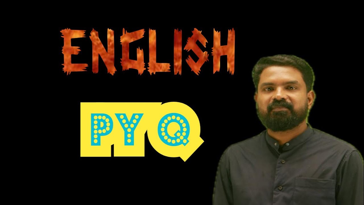 ENGLISH/ PYQ WITH EXPLANATION - YouTube