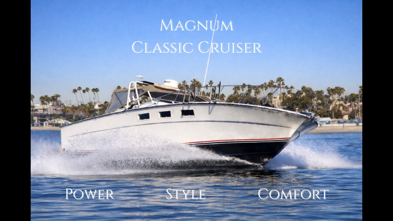 1967 Magnum 35 Express Cruiser – Classic Luxury & Performance! - YouTube