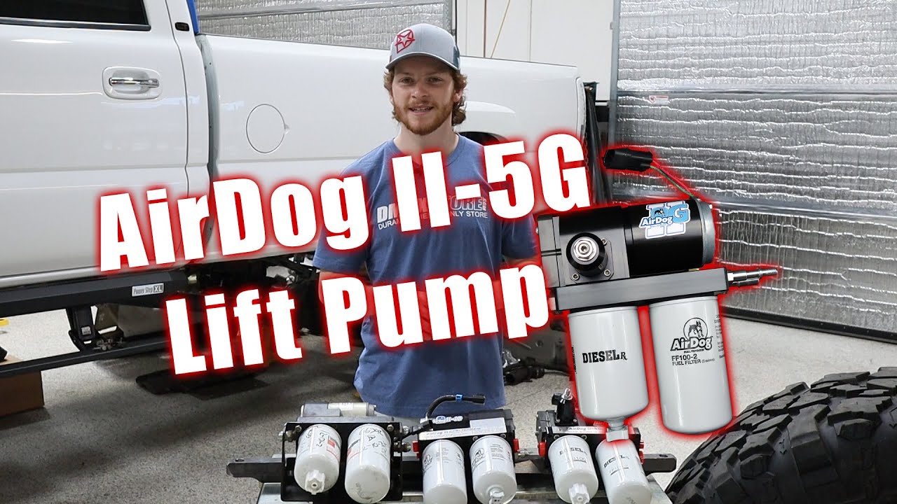 AirDog II 5G Installed on a Duramax! 2005 LLY Shop Truck Update - YouTube