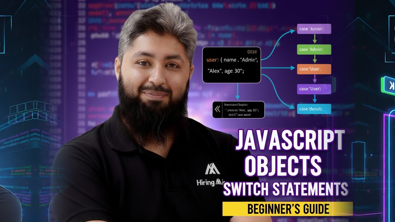 JavaScript | Objects Revision and Switch Statements | Batch 17 - YouTube