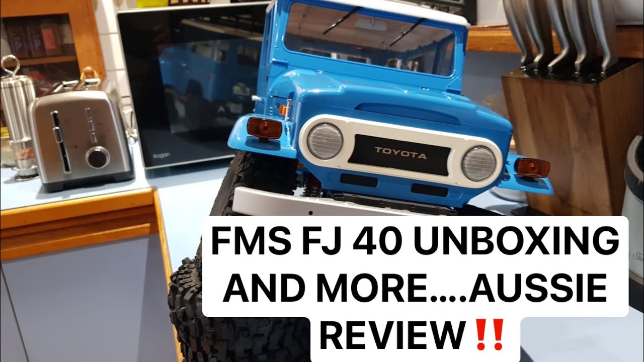 FMS FJ-40 UNBOXING AND MORE!!! - YouTube