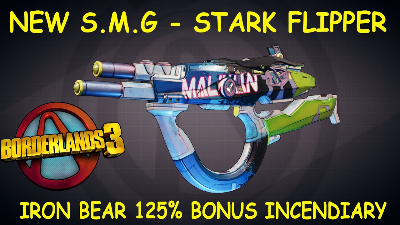 BL3 - New S.M.G - Stark Flipper 125% - Mayhem 10 - YouTube