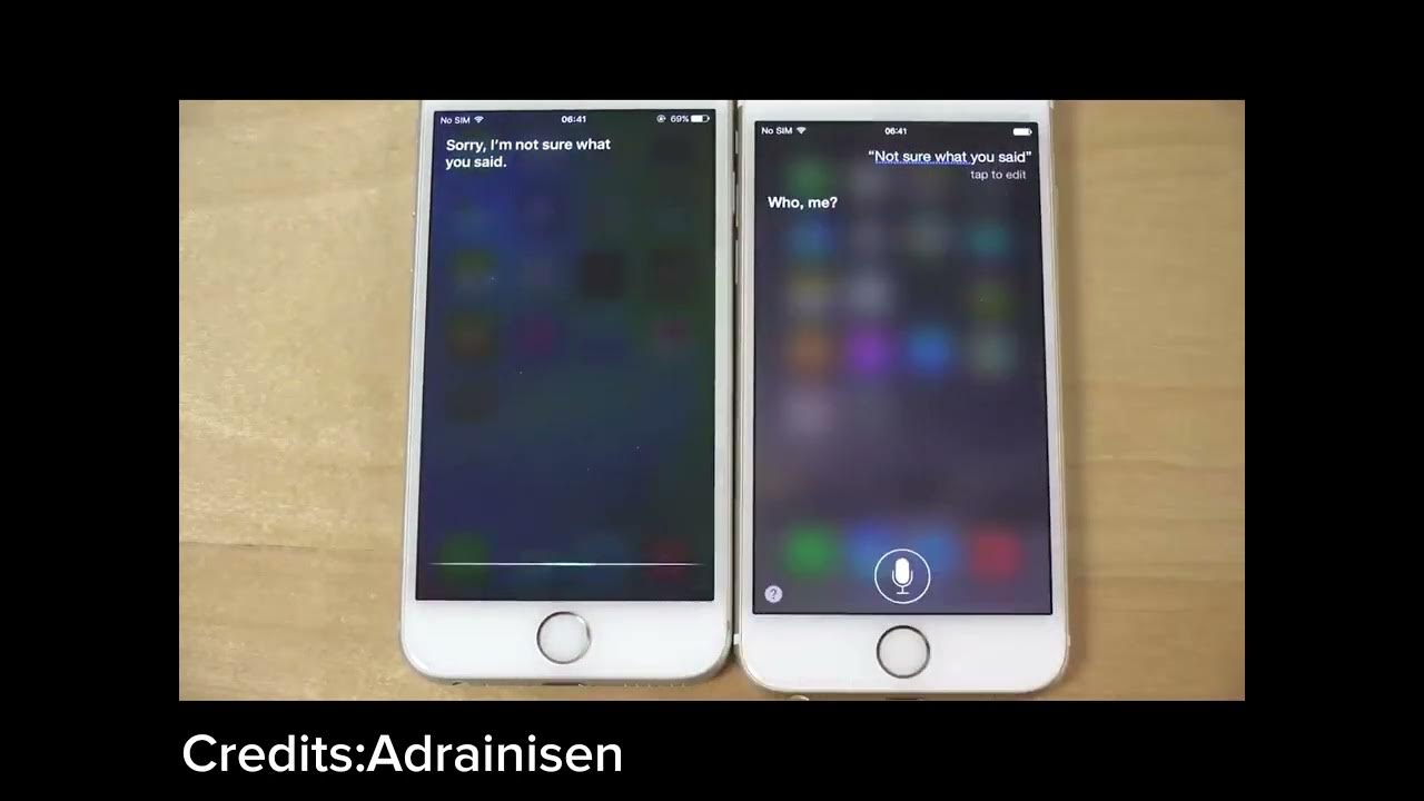 Siri Talking to Siri Compilation - YouTube