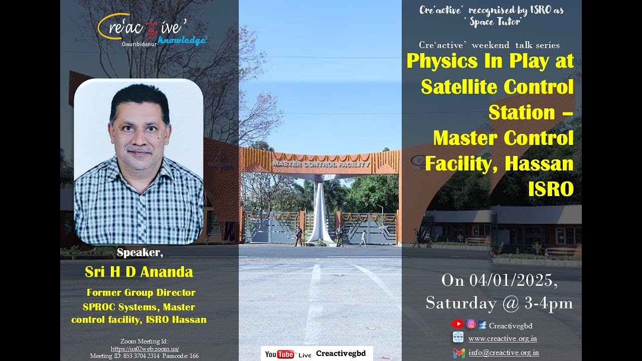 Physics In Play at Satellite Control Station – Master Control Facility ...