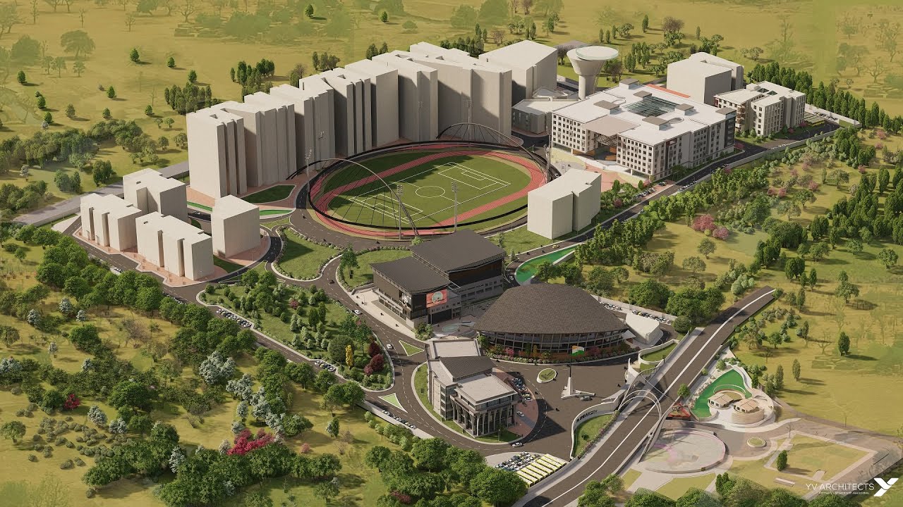 PROPOSED MASTER PLAN FOR RV UNIVERSITY AT MYSORE- NANJANGUD - YouTube