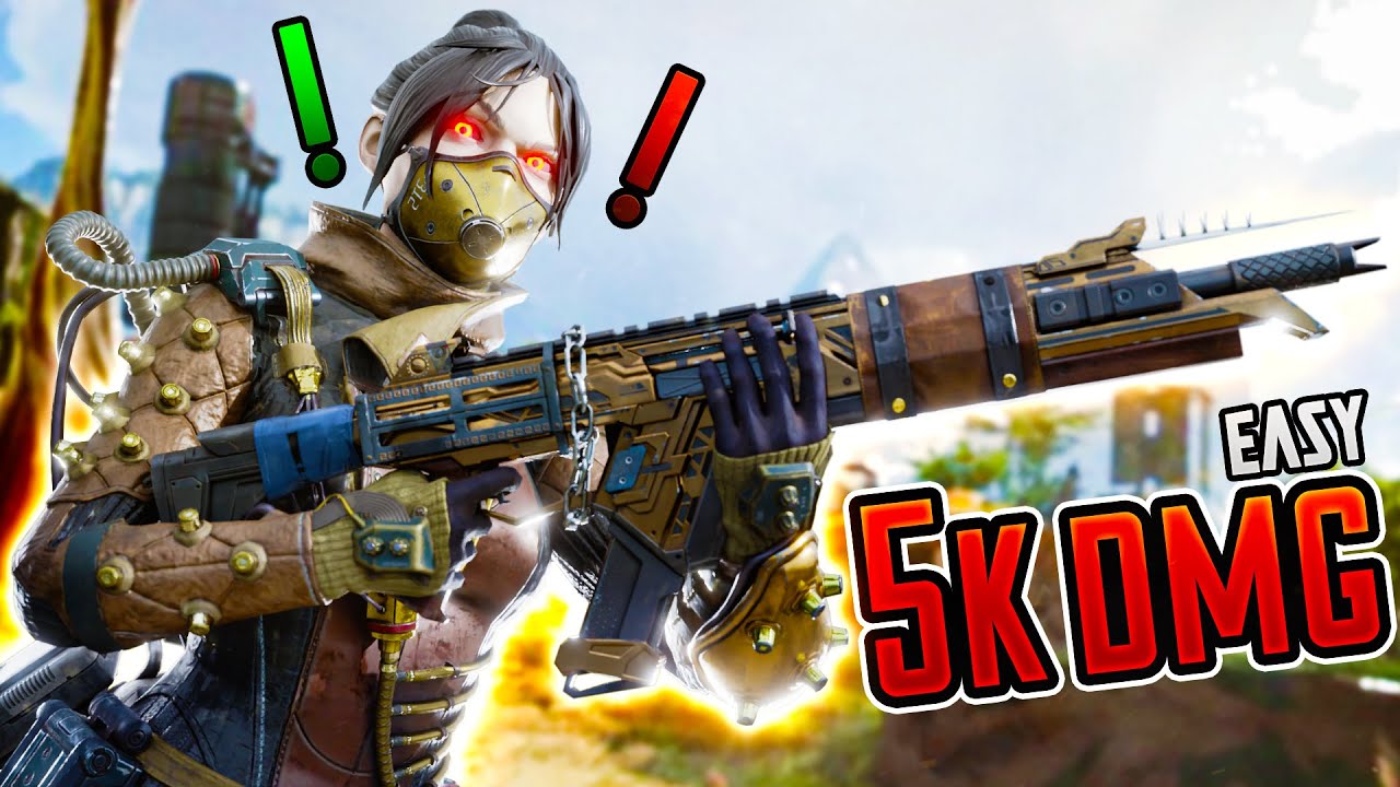 R-301 is my favorite gun 5,000 damage (Apex Legends) - YouTube