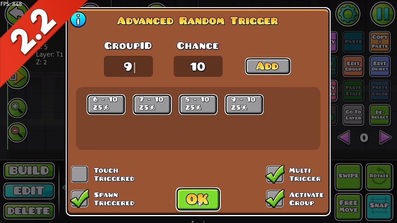 ROBTOP CREA EL PRIMER TRIGGER AVANZADO | Geometry Dash 2.2 Sneak Peek ...