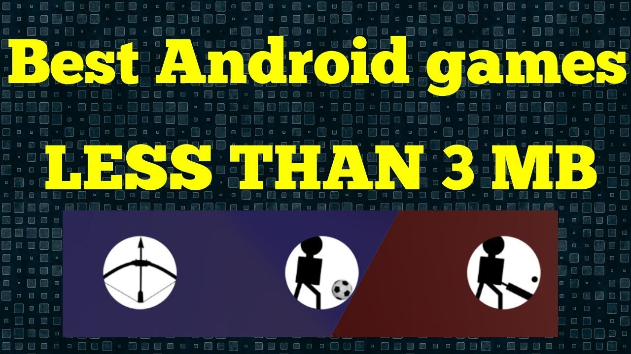 Best small size android games 2018 - YouTube