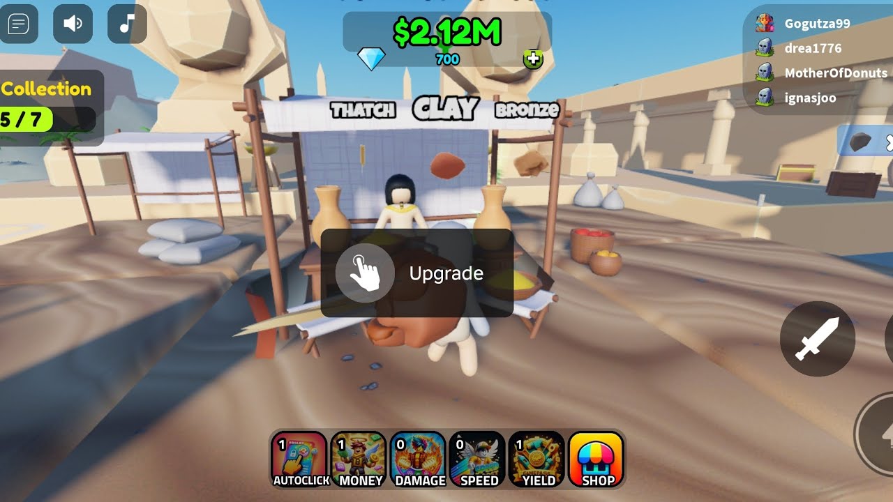 Roblox - Civilisation Explorer (stone age) - YouTube