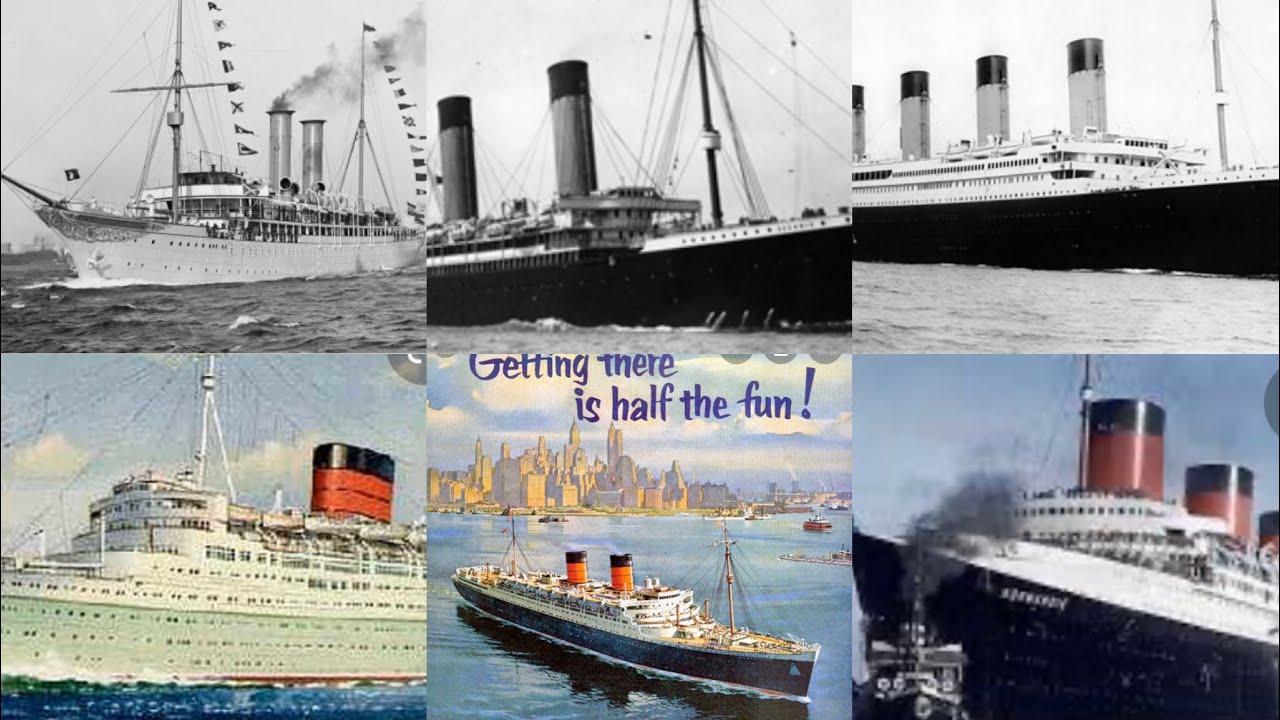 Evolution of ocean liners from the 20th to the 21st century - YouTube