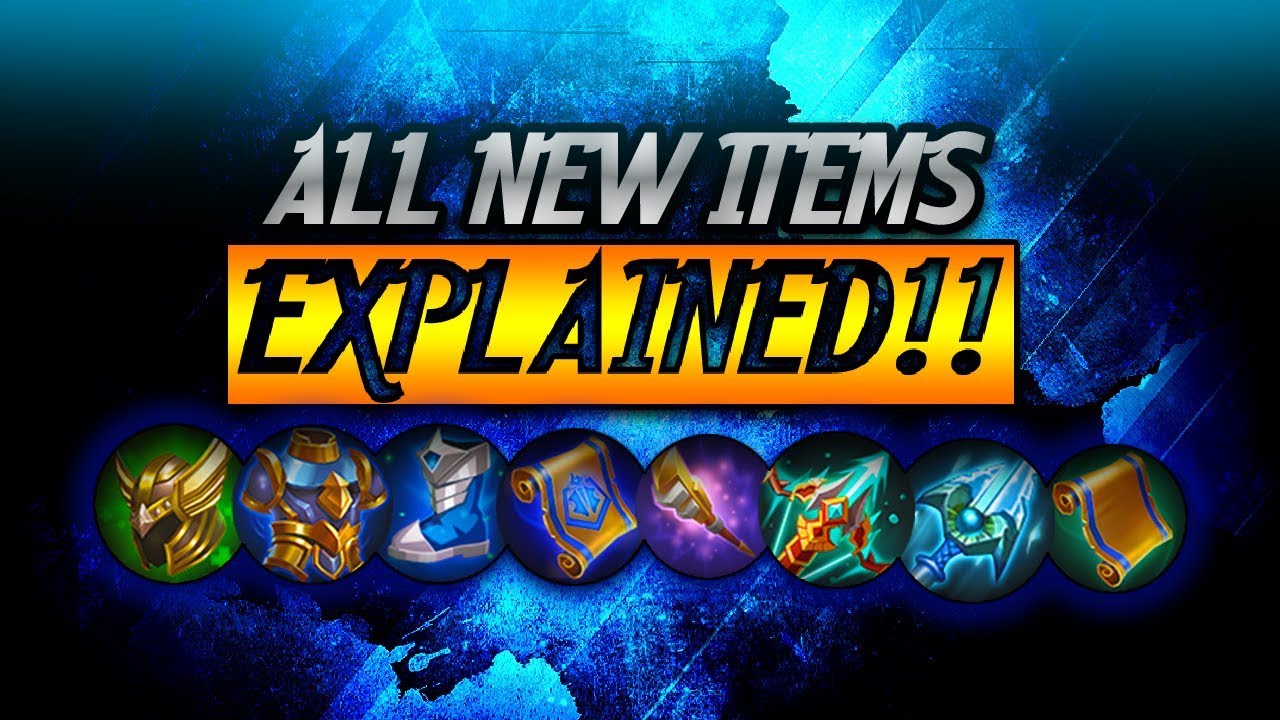 All New Items! Explained! || Mobile Legends - YouTube