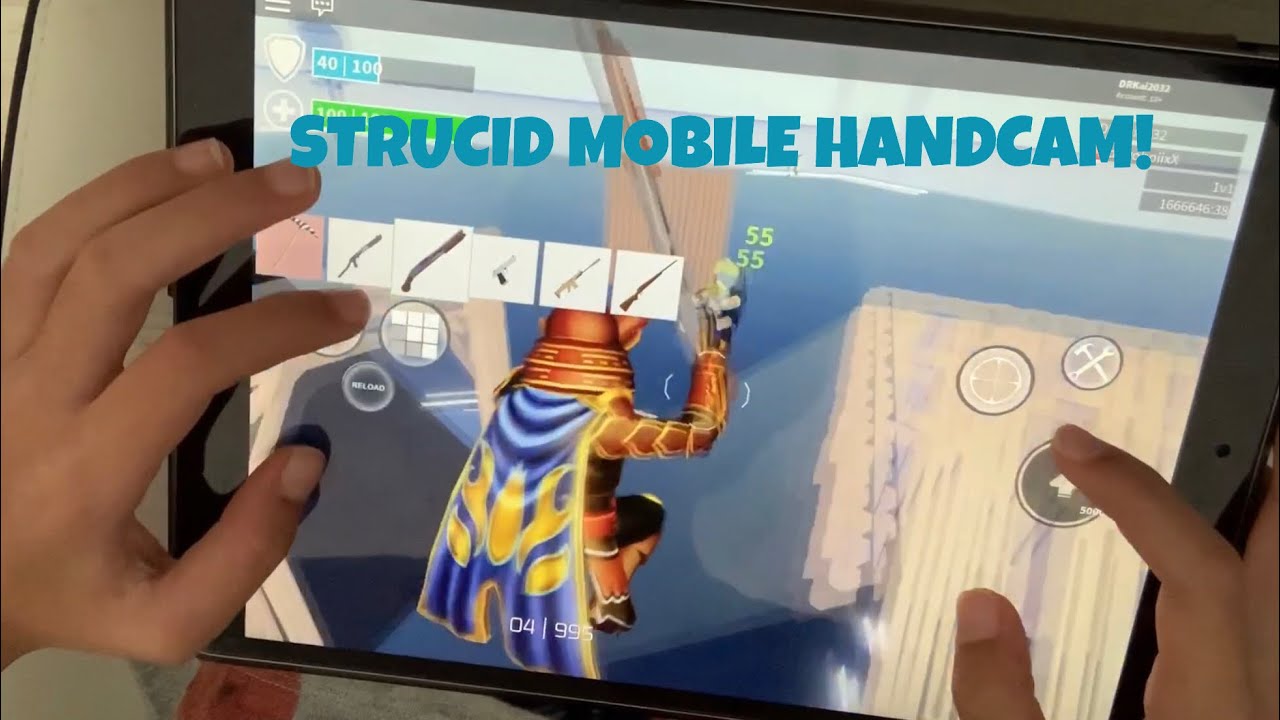 Handcam.. (Strucid Mobile) - YouTube