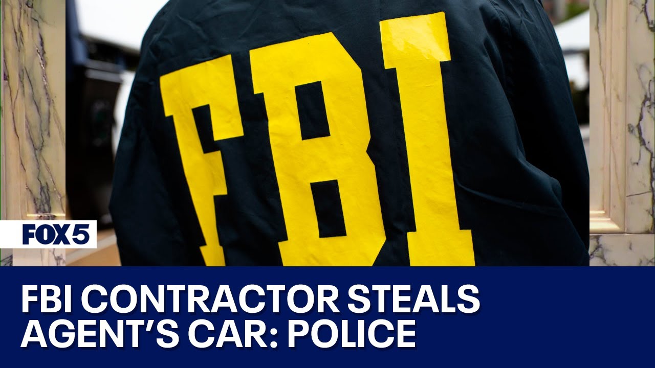 FBI contractor allegedly steals agent's car from headquarters - YouTube