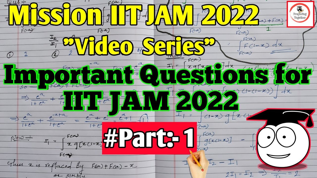 Important Questions for IIT JAM Mathematics || video series || Part 1 ...