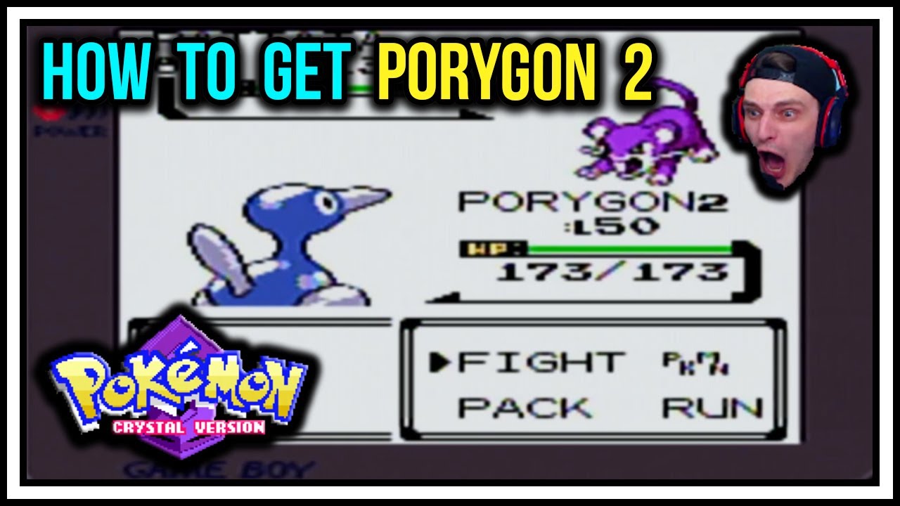 How to get Porygon 2 in Pokemon Gold/Silver/Crystal - YouTube