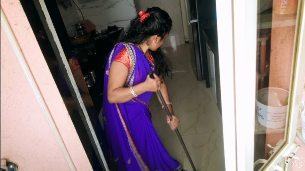 Cleaning vlog new | saree vlog | saree cleaning vlog new | desi ...