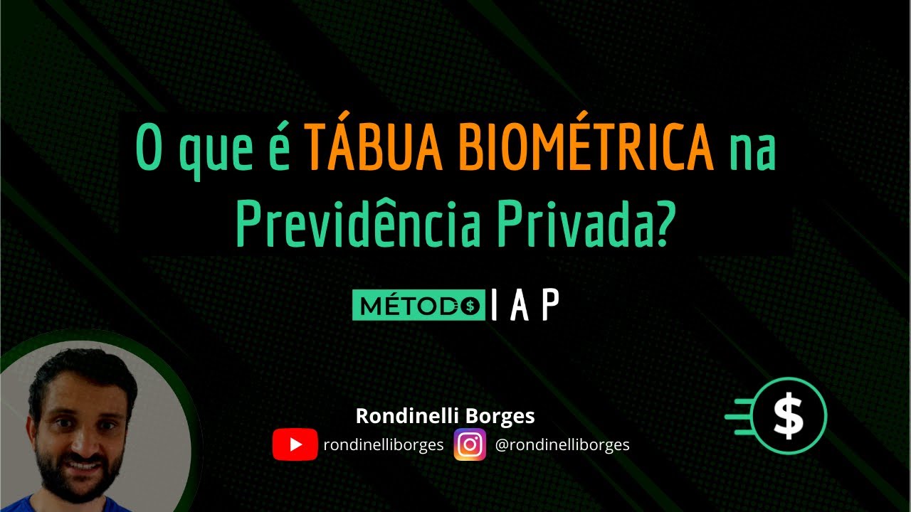 O que é TÁBUA BIOMÉTRICA na Previdência Privada? - YouTube