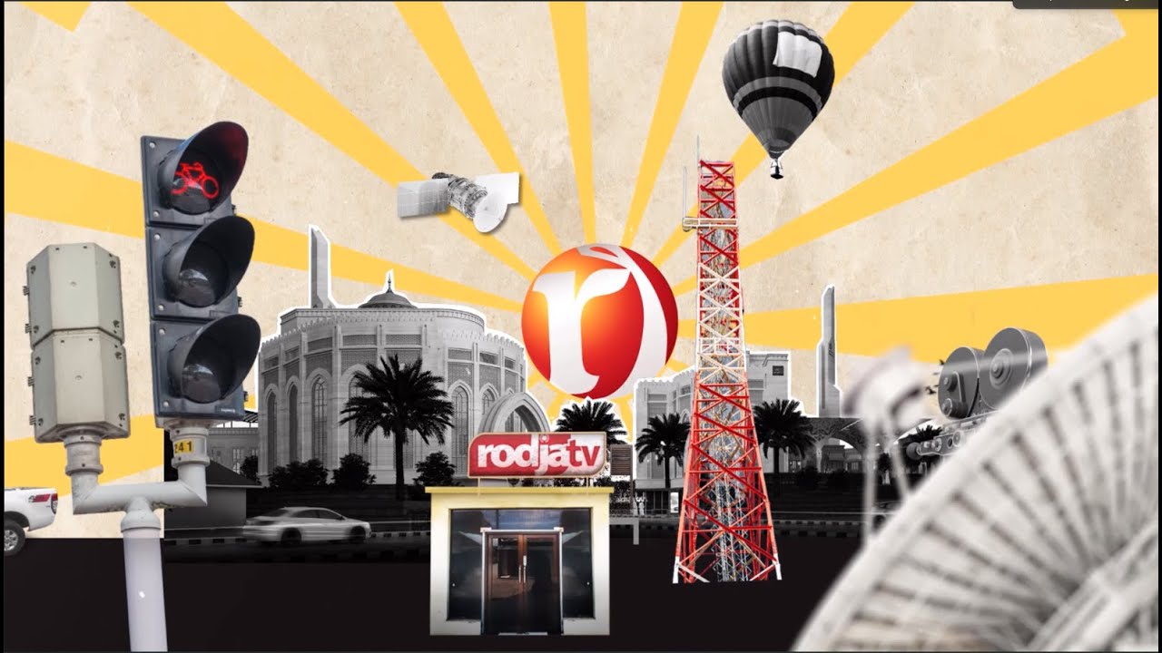 FOLLOW RODJA TV & RADIO RODJA MEDSOS PROMO COLLAGE MOTION GRAPHIC ...