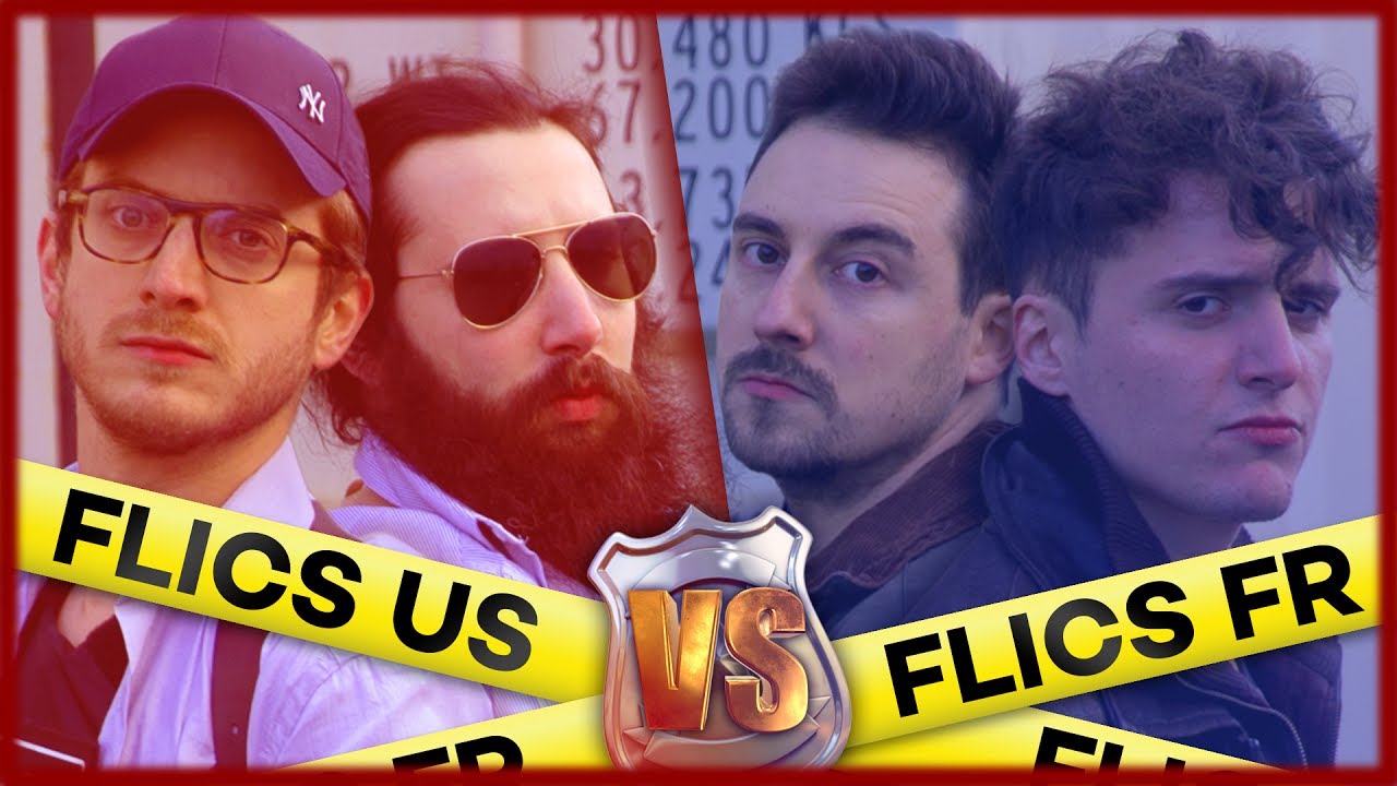 Flics us VS Flics fr - YouTube
