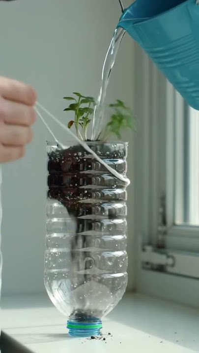 Never Kill Your Plants Again With This Bottle Hack! 🌱 - YouTube