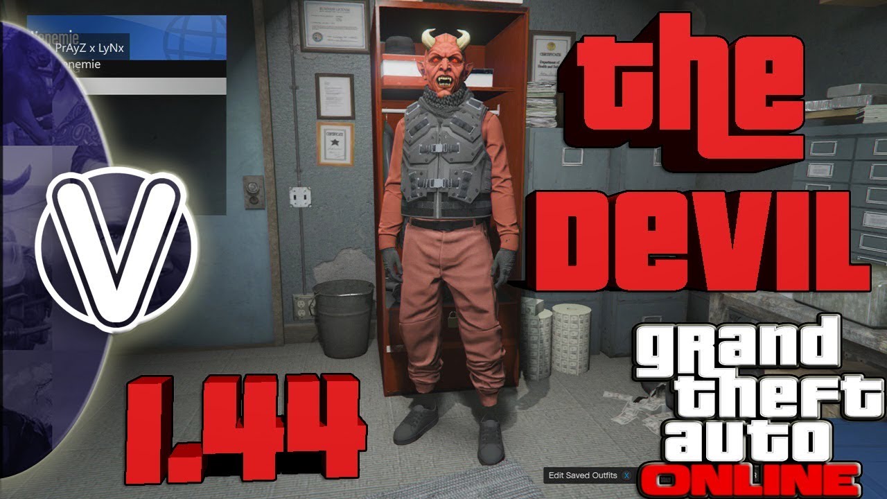 GTA 5 Online | How To Create The Devil Tryhard Outfit 1.44 *RNG* (GTA 5 ...
