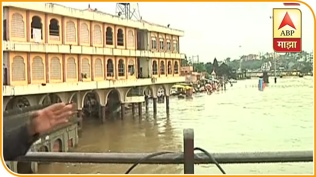 Nashik | Godavari River Flood Update Report | ABP Majha - YouTube