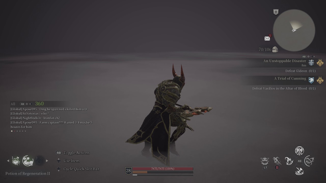 Bless Unleashed "Gideon Fight" Berserker POV - YouTube