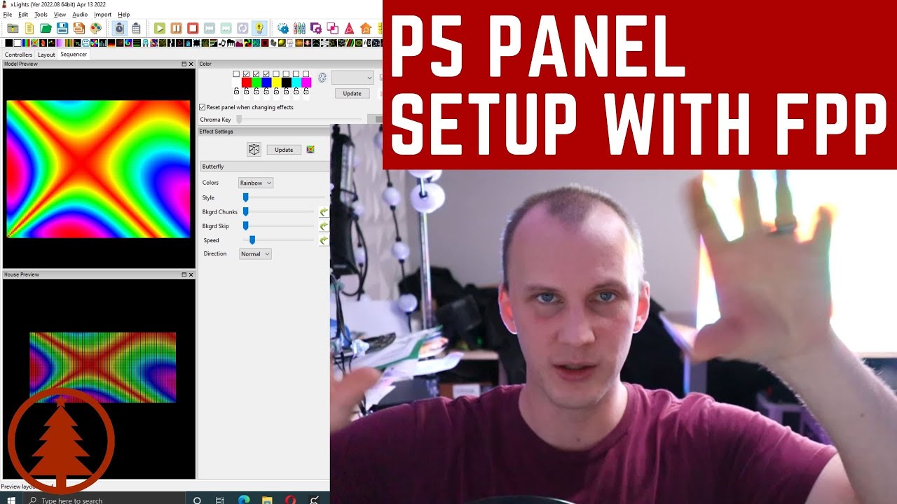 Setting up a P5 Panel with FPP and xLights - The Easy Way - YouTube