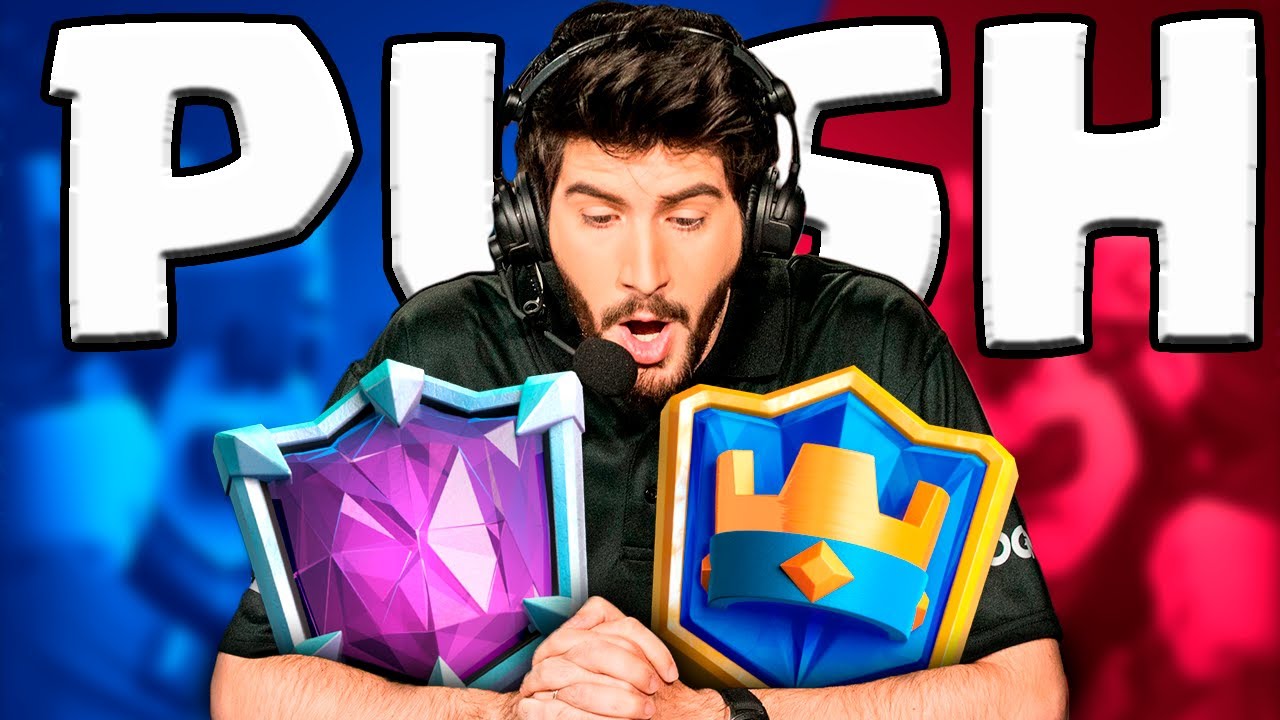 TORNEIO E PUSH NO CLASH ROYALE AO VIVO! - YouTube
