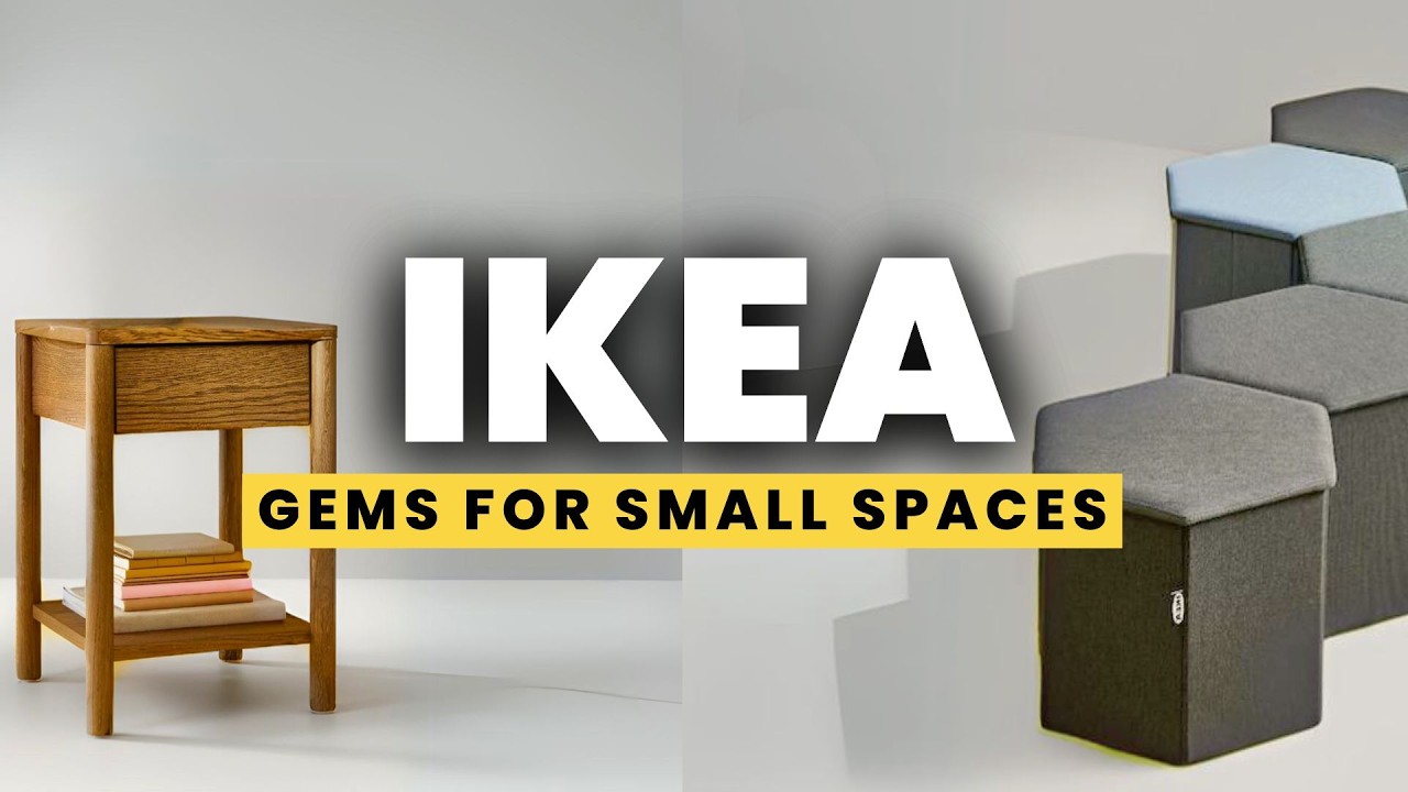10 IKEA HIDDEN GEMS FOR SMALL SPACES - YouTube
