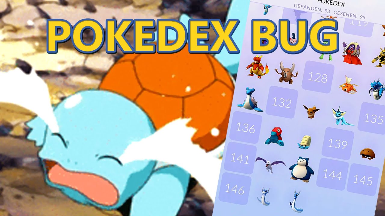 ACHTUNG Pokedex Bug: Glumanda, Schiggy, Bisasam - Starter & mehr ...