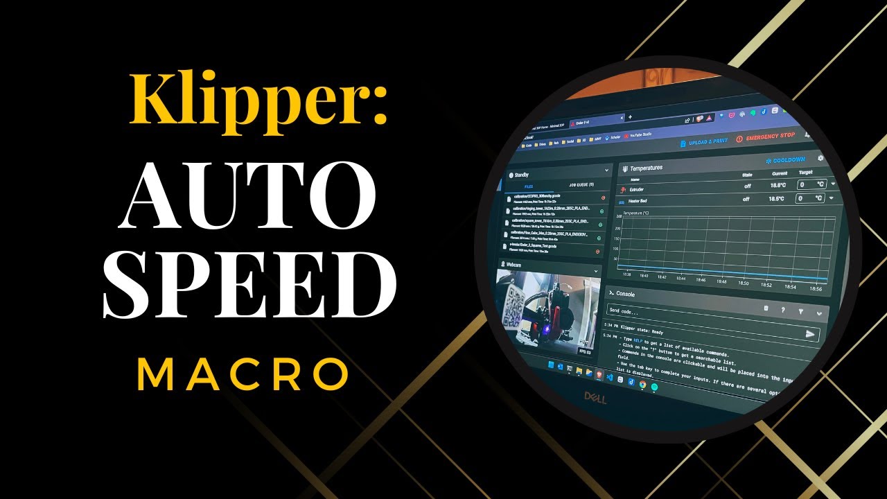 Optimize Klipper for Speed: Using Klipper Auto Speed - YouTube