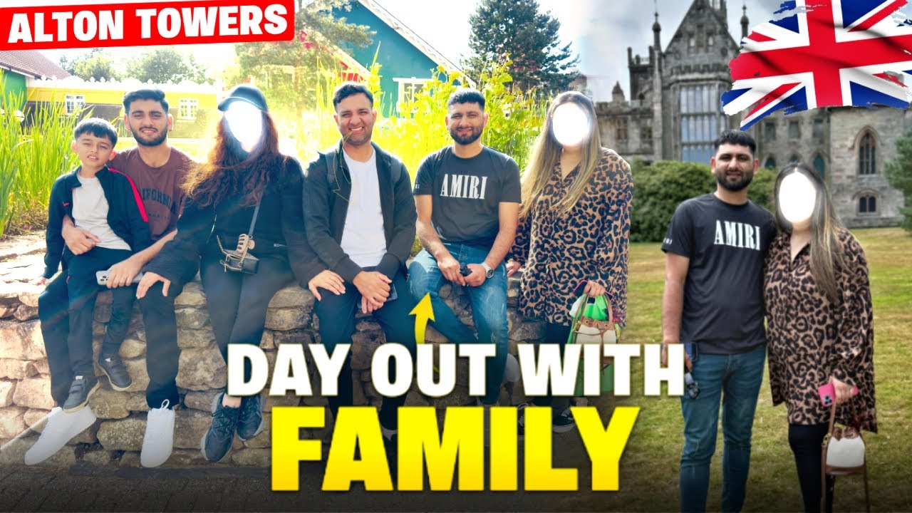 ALTON TOWERS // 🗼🎡DAY OUT WITH FAMILY #altontowers - YouTube