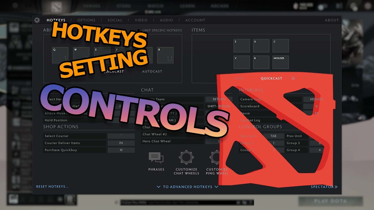 How I Setup My Hotkeys To Play Arc Warden (And Others As Well) - YouTube
