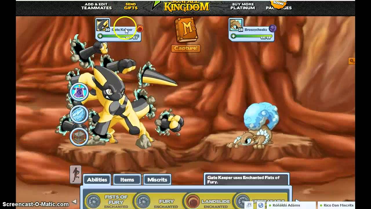 Miscrits Level Up Cheat (November 4th 2012) - YouTube