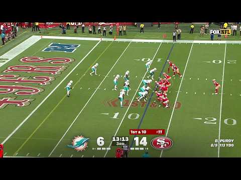 PURDY CONNECTS WITH KITTLE FOR THE TD