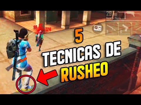 ¡5 TÉCNICAS de RUSHEO en FREE FIRE (Guía) ! | COMO RUSHEAR EN FREE FIRE | ZenSoto