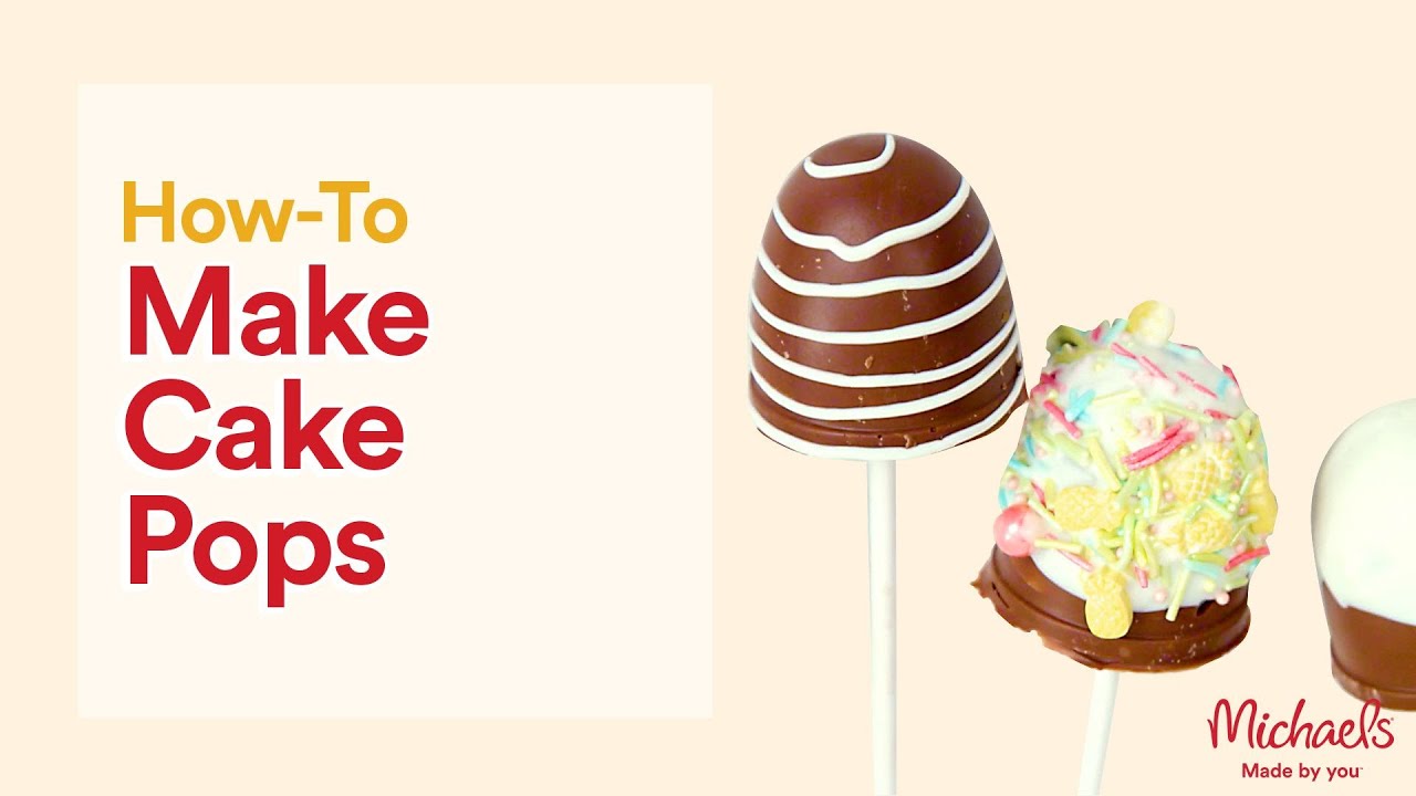 How to Make Cake Pops | Michaels - YouTube