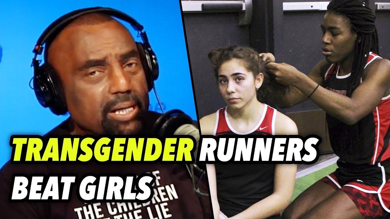 Transgender Runners Beat Girls For 1st and 2nd Place - YouTube