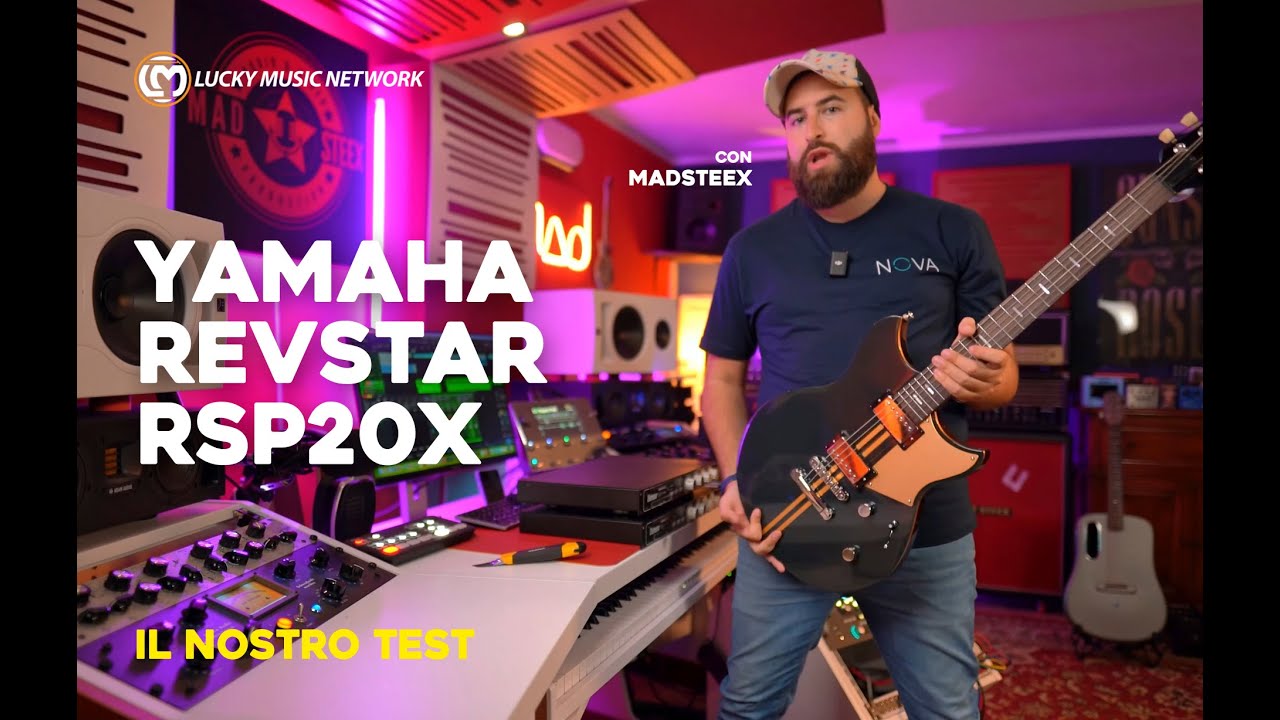 Yamaha REVSTAR RSP20X rusty brass charcoal DEMO - Lucky Music Network ...