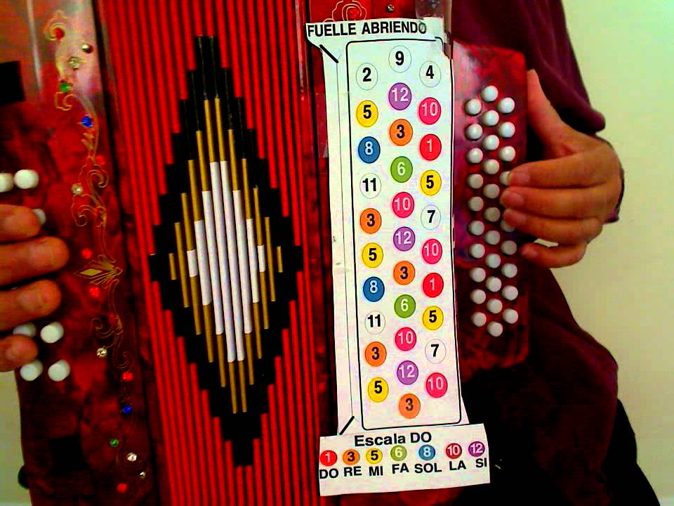 Acordeon de Botones Super Facil - YouTube