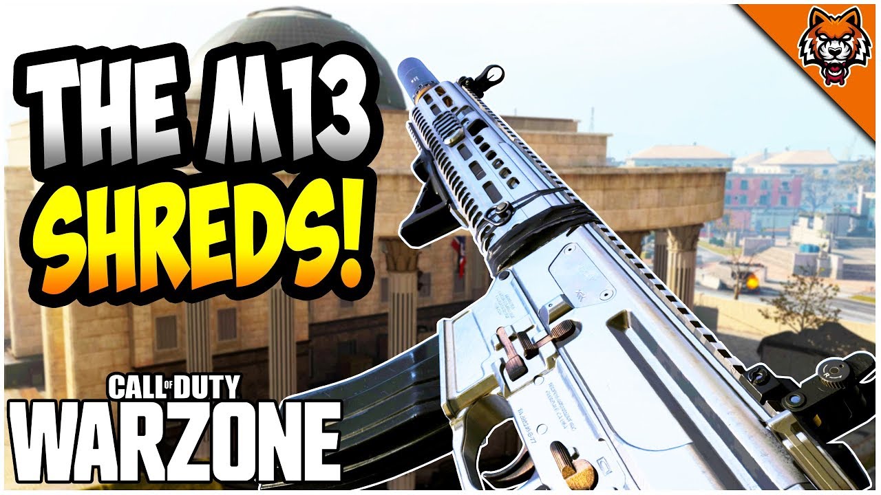 Best M13 Loadout Is INSANE In Call of Duty WarZone - YouTube