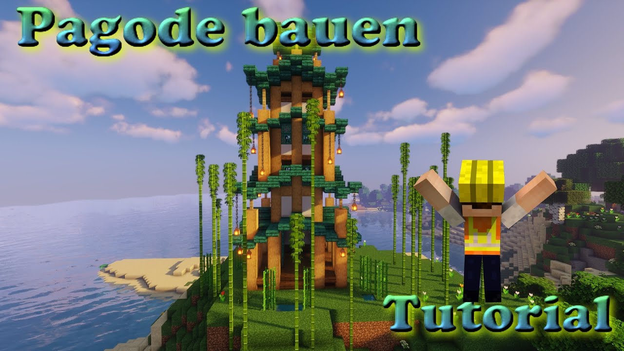 Pagode Minecraft Tutorial-Minecraft 1.16.2 - YouTube