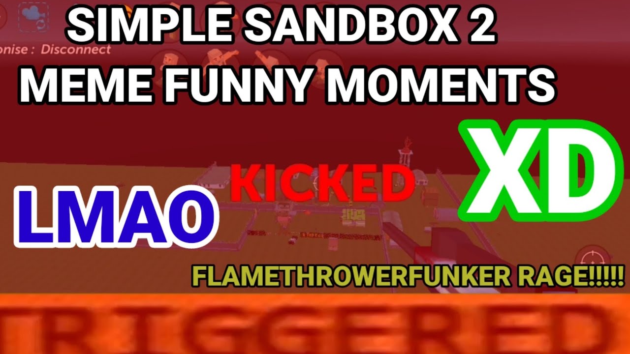 Simple sandbox 2 - Funny moments P5 Flamingo sounds - YouTube