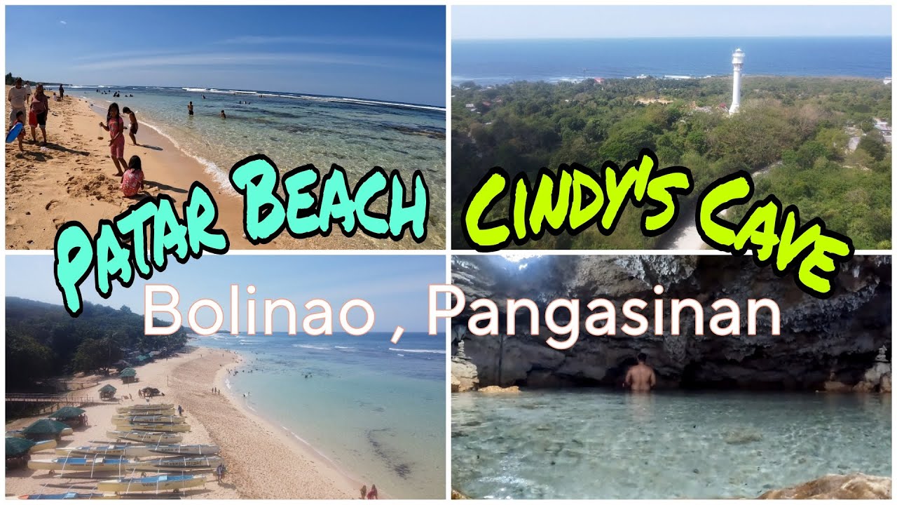 Patar White Sand Beach and Cindy's Cave in Bolinao Pangasinan ( How to ...
