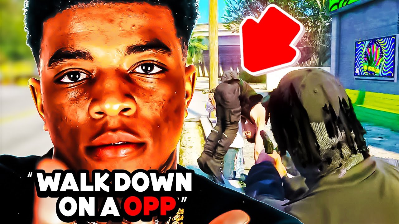 Yungeen Ace Had To Walk Down A Opp After He Tried To Run😭 | GTA RP | Grizzley World Whitelist ...