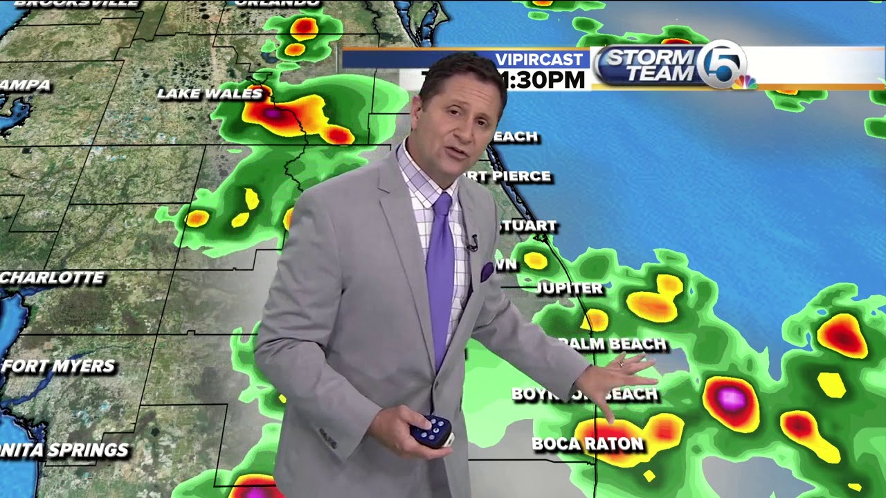 South Florida Tuesday morning forecast (8/28/18) - YouTube