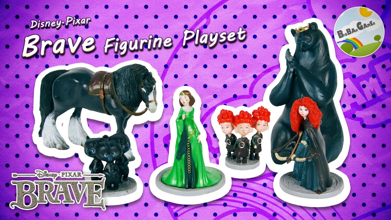 Disney · Pixar · Brave · Figurine Playset by BigBAMGamer - YouTube