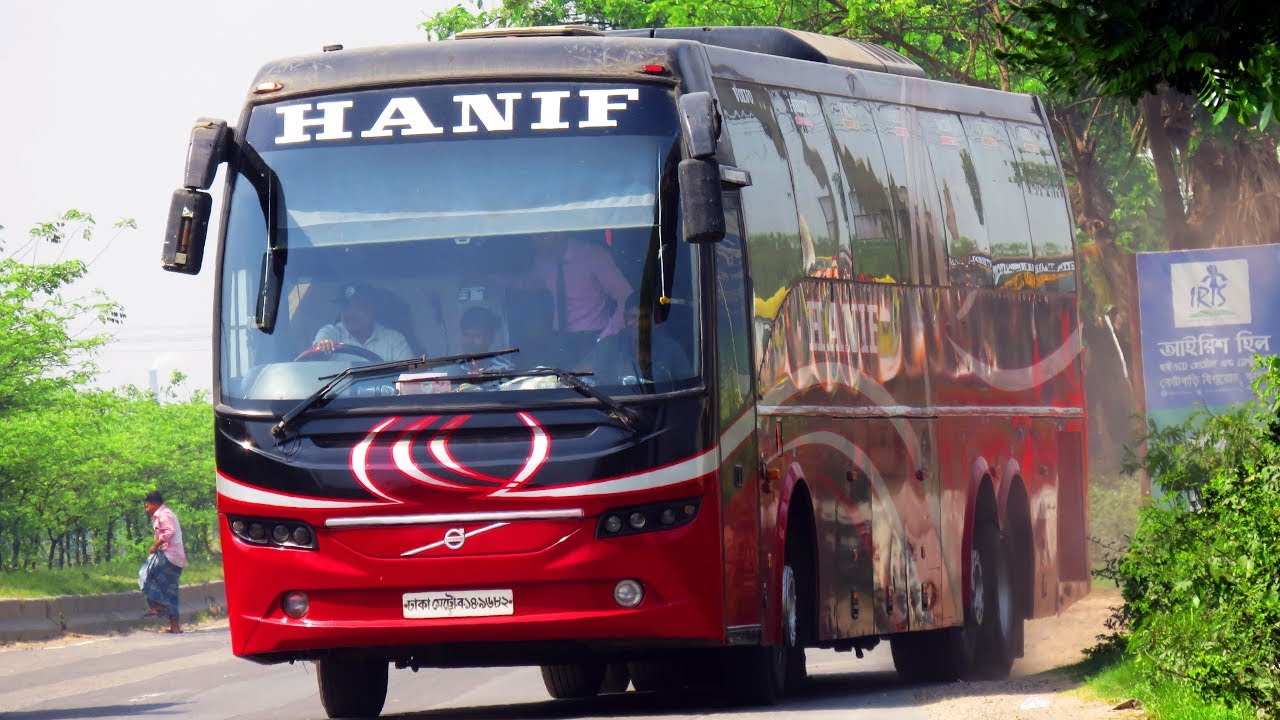 Hanif Volvo Dhaka to Comillah Short tour in beautiful road Live footage ...