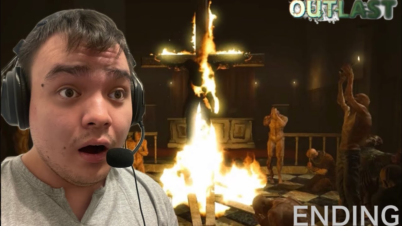 Father Martin's Sacrifice + Ending! [Outlast Revisited - Part 5] - YouTube